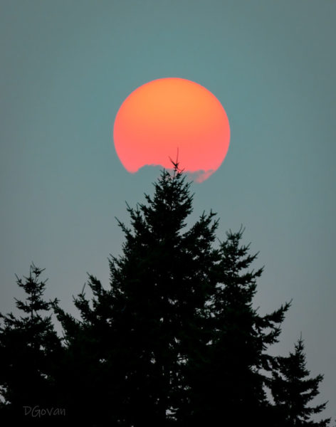 Smoky sunset - Lynnwood Today