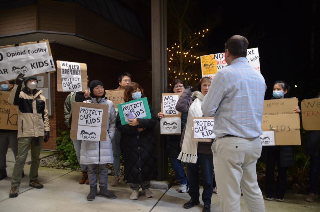 Protest against opioid treatment facility dominates city council agenda ...
