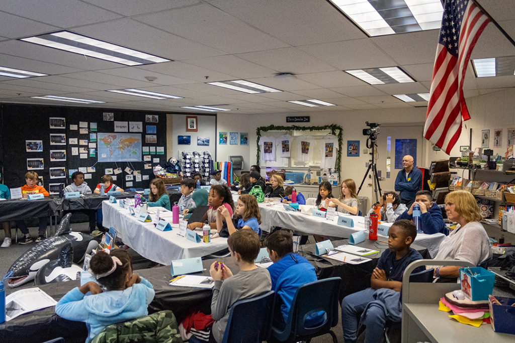 Hazelwood Elementary students celebrate Orca Recovery Day - Lynnwood Today