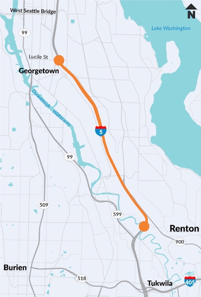 New Revive I-5 work in south Seattle starts Oct. 9 - Lynnwood Today