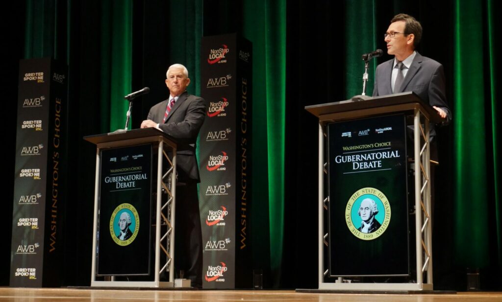 Reichert strikes different tone in second debate with Ferguson ... Reichert strikes different tone in second debate with Ferguson ...