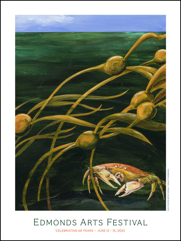 Edmonds Arts Festival 2025 poster artist showcases wonders beneath the ...