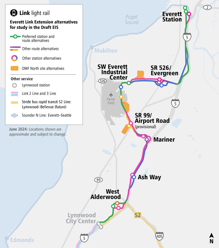 Public comments invited on Everett Link light rail extension - My ...