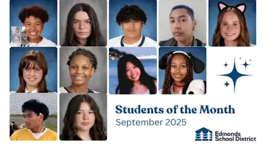 Edmonds School District High School Students of Month for September ...