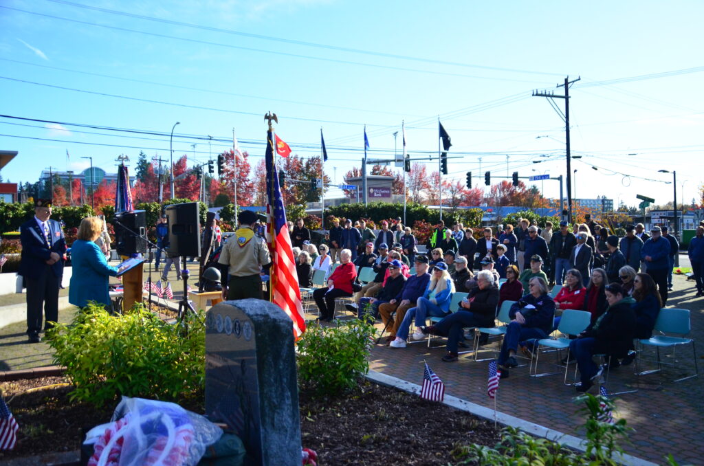 Scene in Lynnwood: 2025 Veterans Day Ceremony - Lynnwood Today