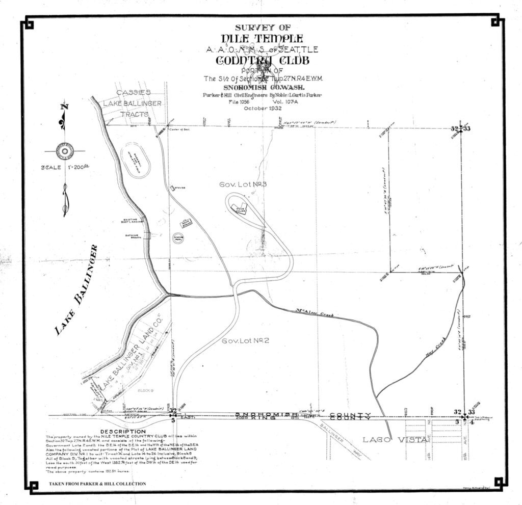 History: The Nile Shrine at Lake Ballinger -- Part 2 of 2 | MLTnews.com
