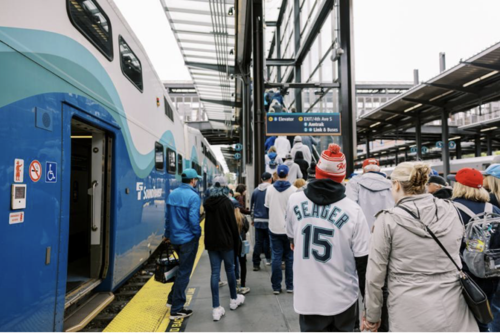 Sounder trains available for Mariners vs. the Athletics game March 30 ...