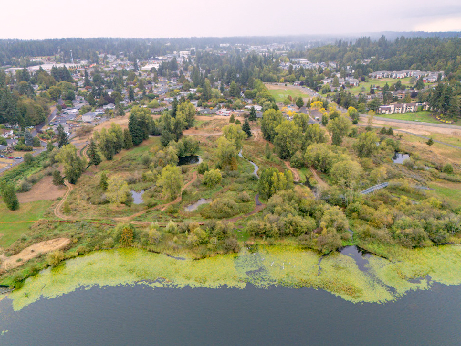 Lake Ballinger Park Viewing Platform and Trails Project, Sept. 14, 2025 ...