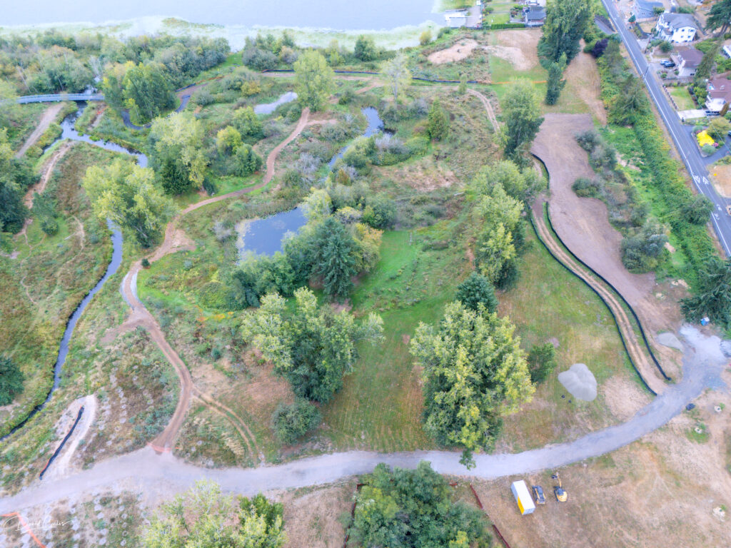 Lake Ballinger Park Viewing Platform and Trails Project, Sept. 14, 2025 ...