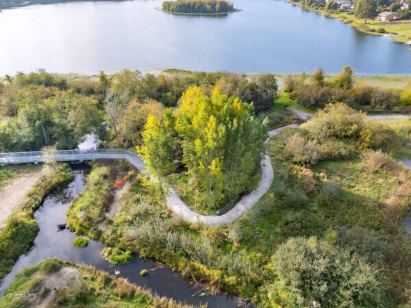 Lake Ballinger Park Viewing Platform and Trails Project, Sept. 28, 2025 ...