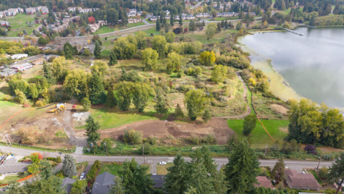 Lake Ballinger Park Viewing Platform and Trails Project, Oct. 12, 2025 ...
