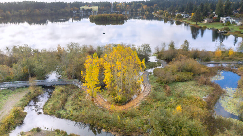Lake Ballinger Park Viewing Platform and Trails Project, Nov. 2, 2025 ...