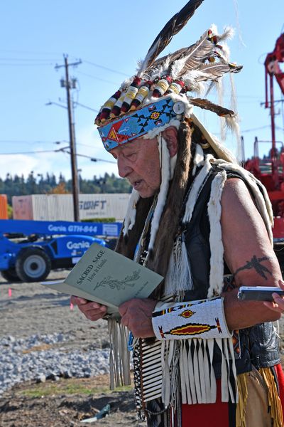 Waterfront Center site spiritually purified in Native American ceremony ...