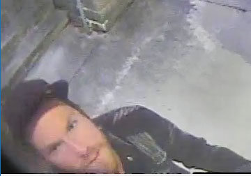 Thief captured on video by the same police surveillance camera he stole ...