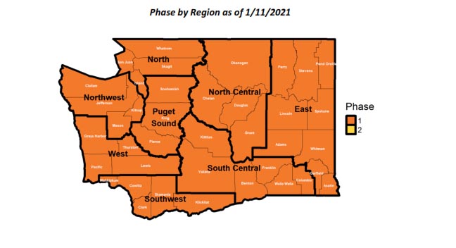 COVID Weekly Report for Jan. 12, 2021: Vaccine distribution still a ...
