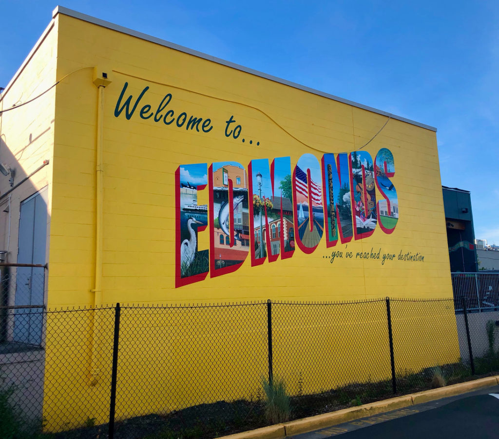 Travel notes: Our new Edmonds train station mural and memories of being ...