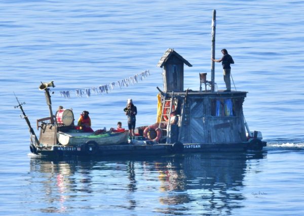Scene in Edmonds: Floating circus - My Edmonds News