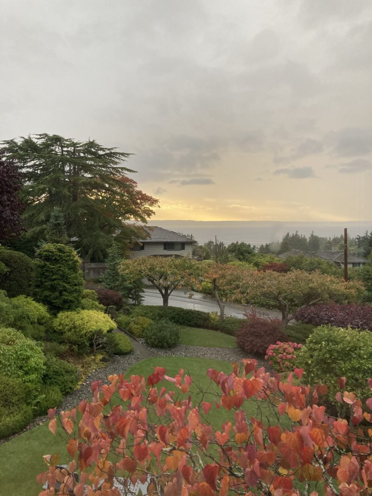 Edmonds scenic: Rainy sunset - My Edmonds News