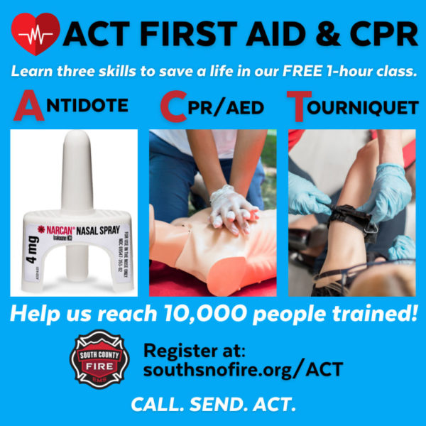 Sign up for free online ACT first aid and CPR class March 16 - My ...