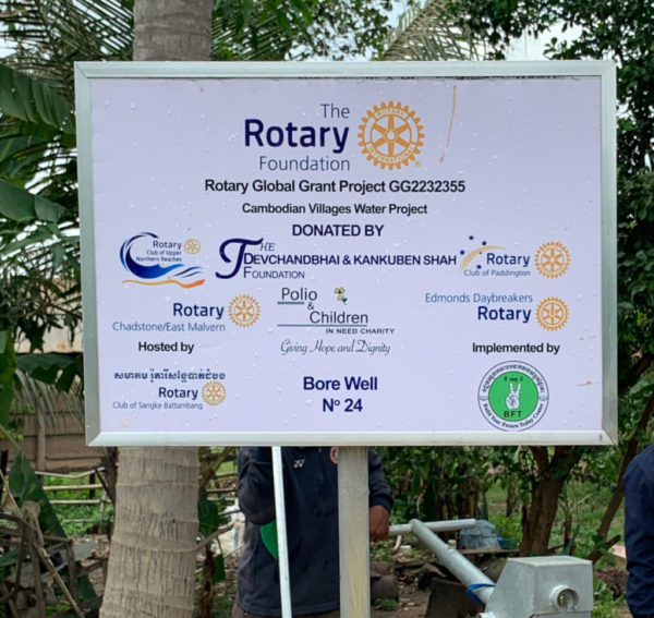 Rotary project making progress on wells in Cambodia - My Edmonds News