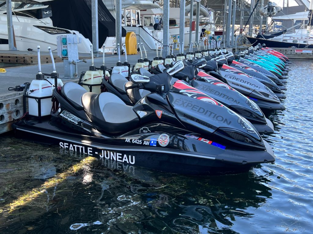 Scene in Edmonds: Alaska bound, via jet ski - My Edmonds News