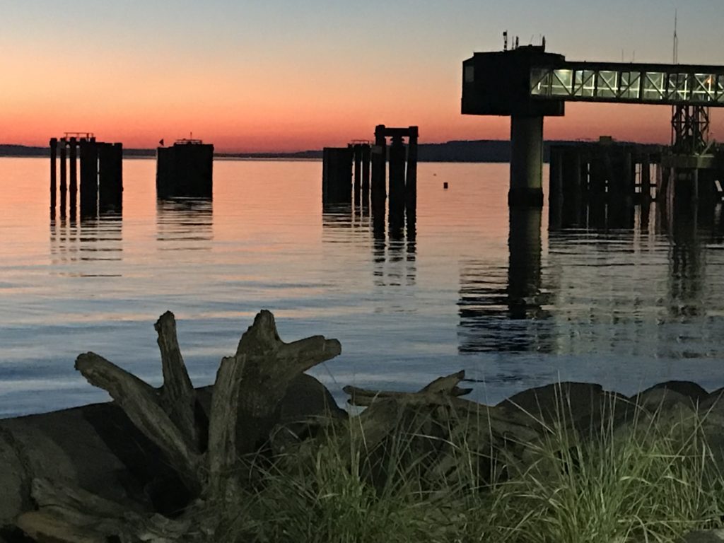 Edmonds scenic: Just peachy sunset - My Edmonds News