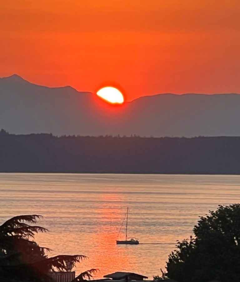 Edmonds scenic: Orange Tuesday sunset - My Edmonds News