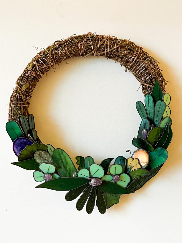 Stained Glass Wreath - My Edmonds News