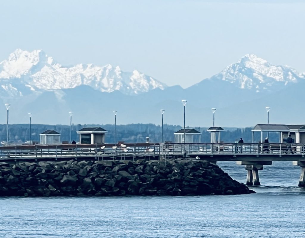 Edmonds scenic: Mountain view - My Edmonds News