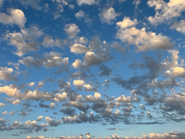 Edmonds scenics: Saturday evening clouds - My Edmonds News