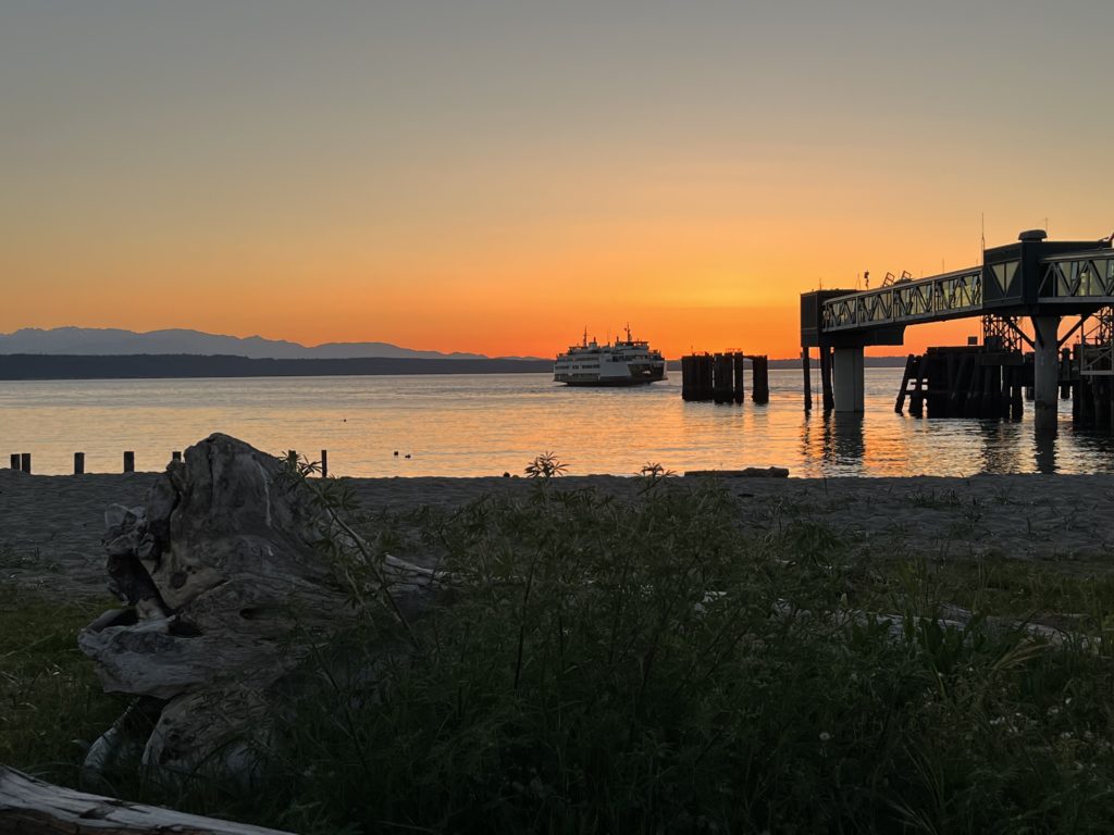 Edmonds scenic: Saturday sunset - My Edmonds News