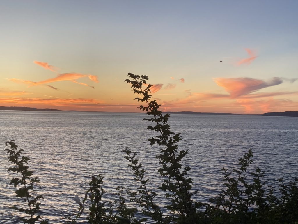Edmonds scenic: Tuesday sunset - My Edmonds News