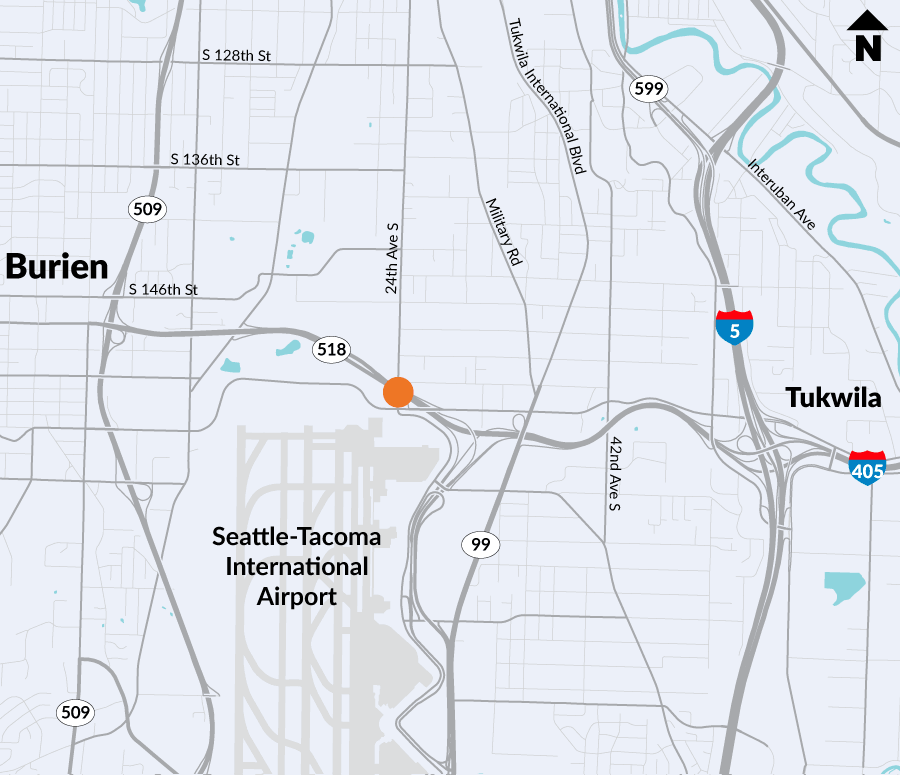 Eastbound SR 518 to close for two nights of bridge repair work Oct. 23-25 near Sea-Tac Airport ...