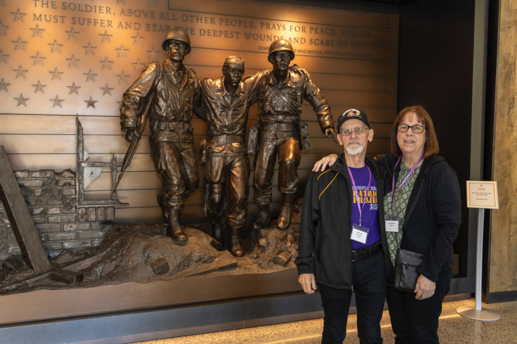 Purple Heart recipient James Reeff of Brier honored during national ...