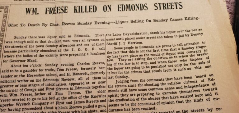 In Days Gone By: Edmonds (1908-1909) The tale of two cities, Part 1 - My Edmonds News