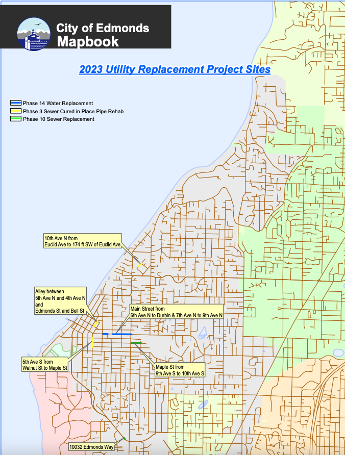 Utility replacement project night work now scheduled Feb. 14 and 15 ...