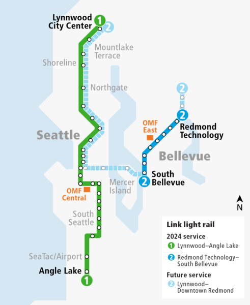 Ready to roll: Sound Transit Link light rail service to Lynnwood begins ...