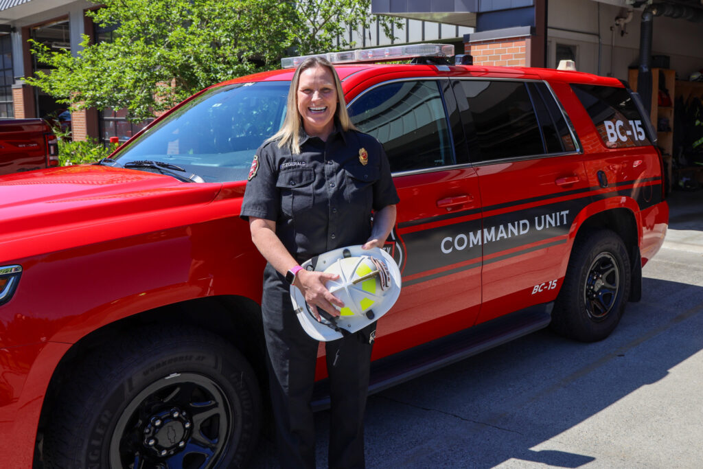 Newly promoted battalion chief is South County Fire’s first-ever female ...