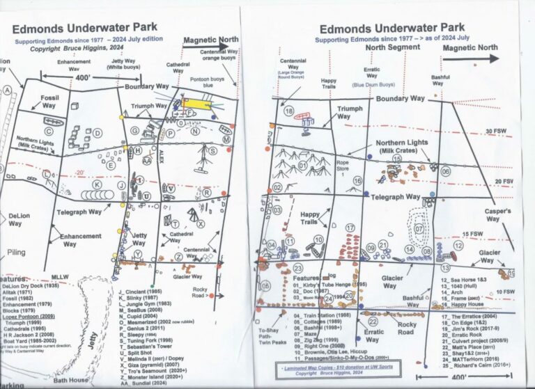 underwater park map - My Edmonds News