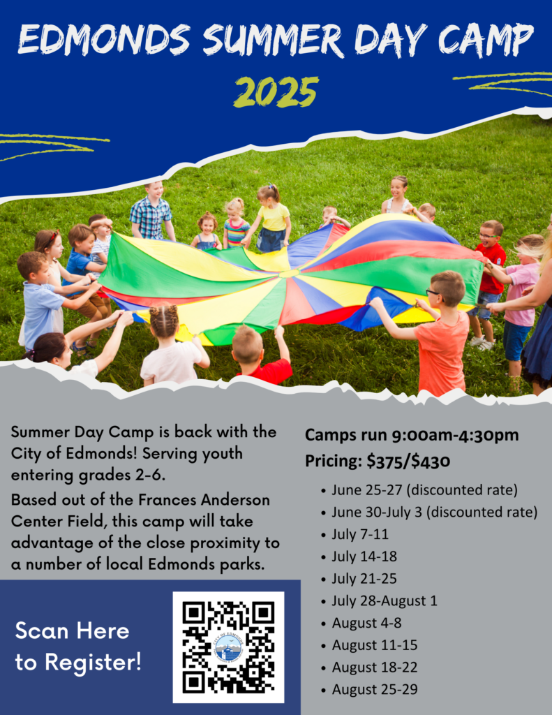 Registration now open for City of Edmonds Summer Day Camp Program - My ...
