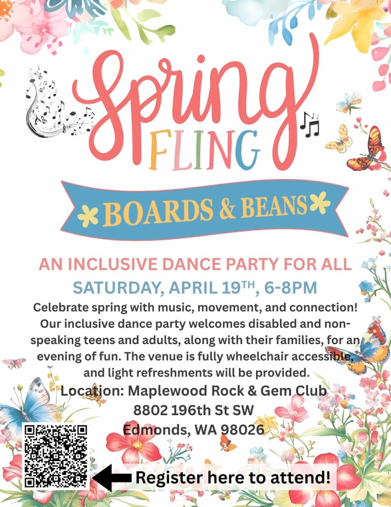 Spring Fling Inclusive Dance Party for teens and adults April 19 in ...