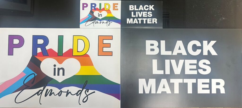 Fortuna Law offering Pride in Edmonds, Black Lives Matter posters - My ...