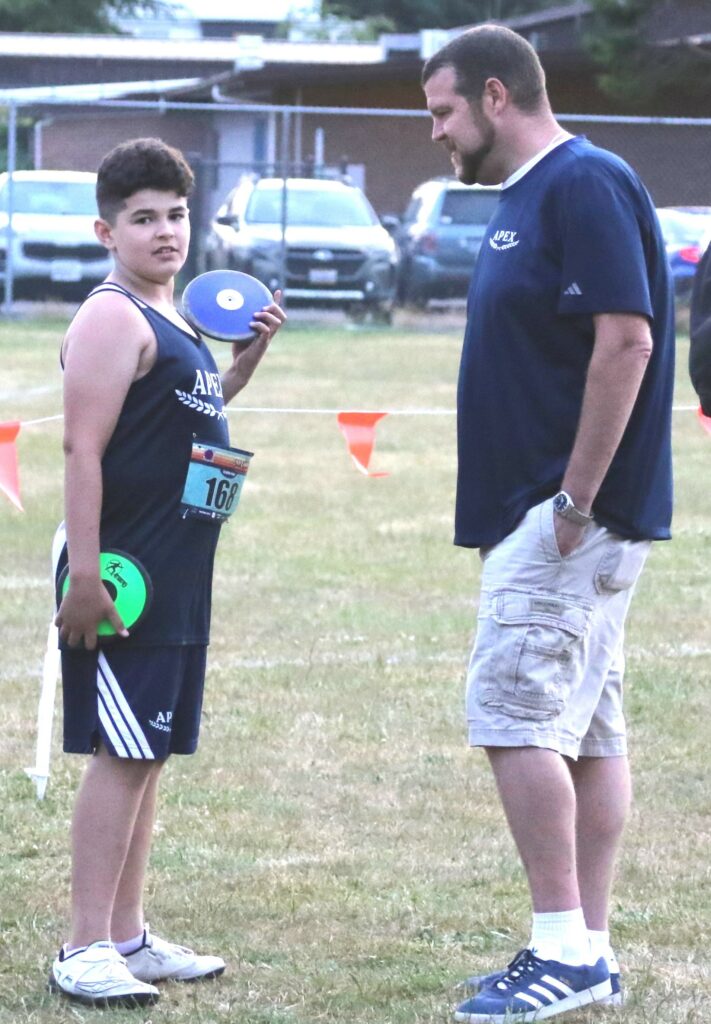 Like father, like son: 10-year-old making his mark in shot put - My ...