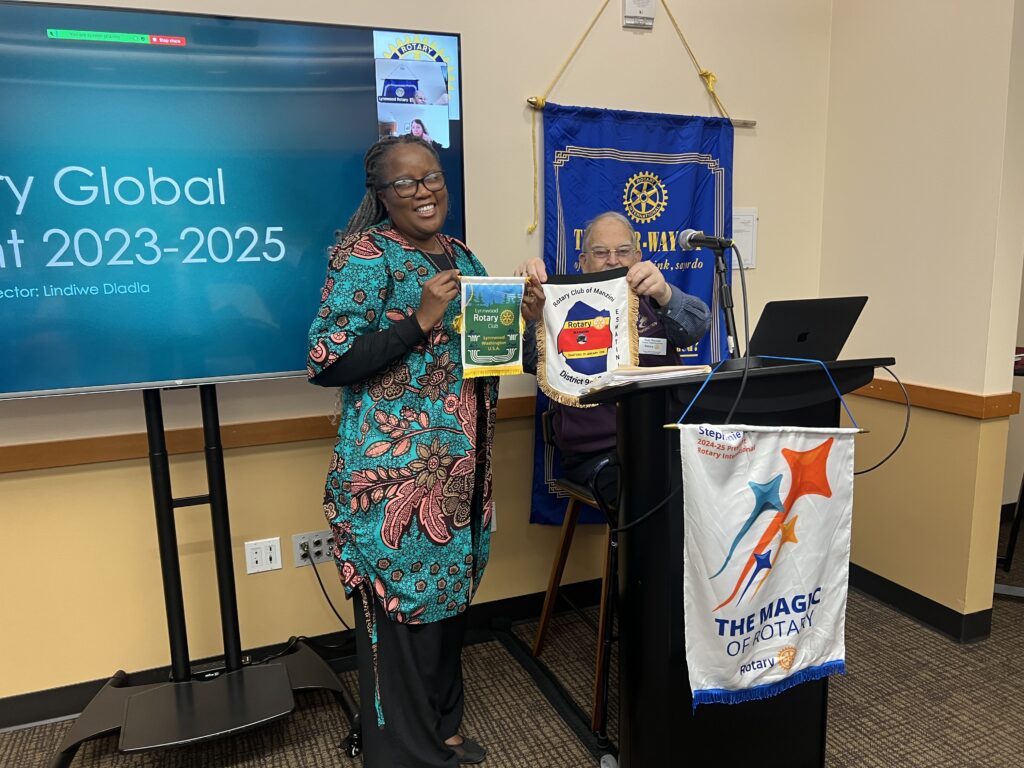 Rotary Club of Lynnwood and Rotary Club of Manzini celebrate flag exchange and global grant ...