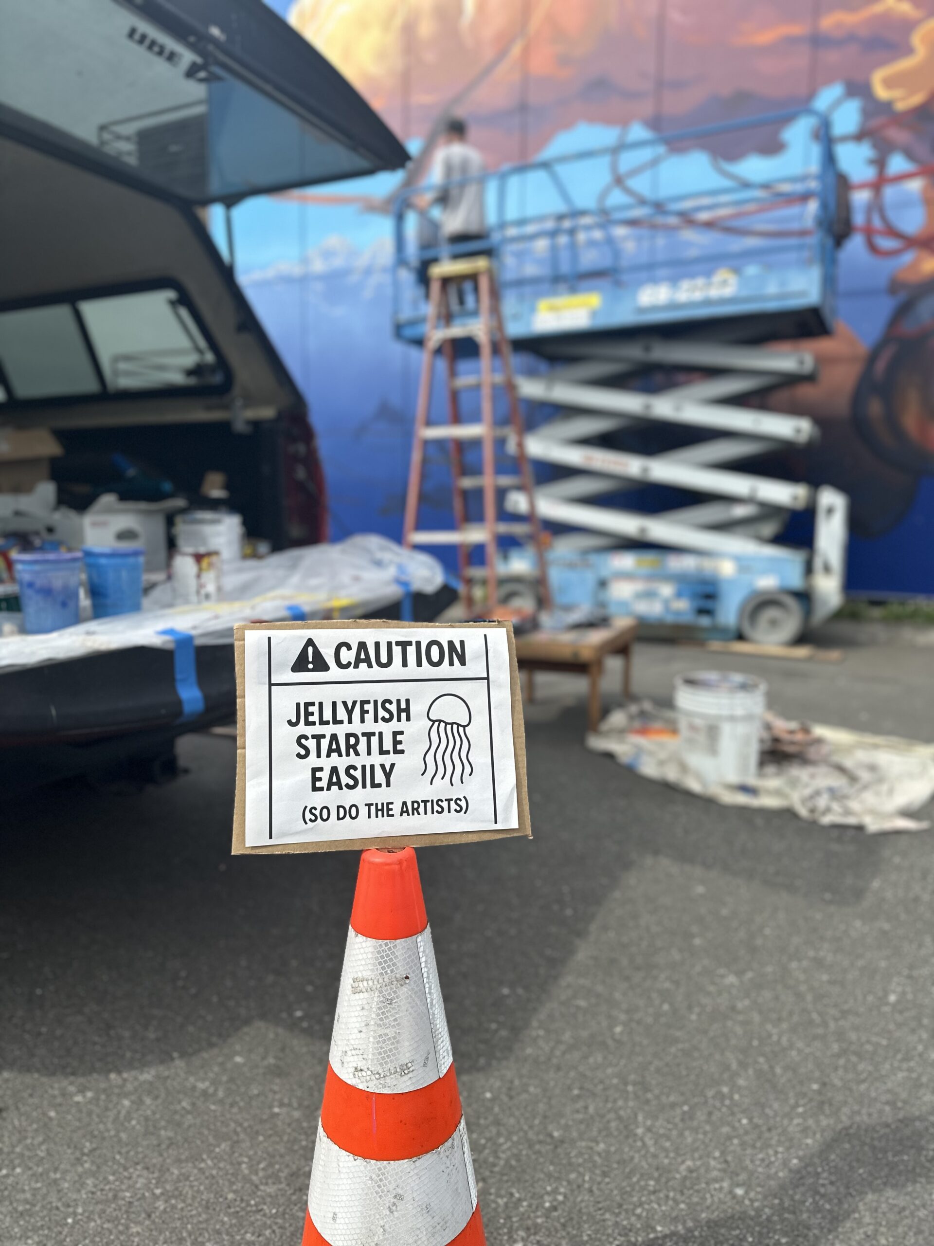 New Edmonds mural 'Drift' celebrates magic of Puget Sound - above and ...