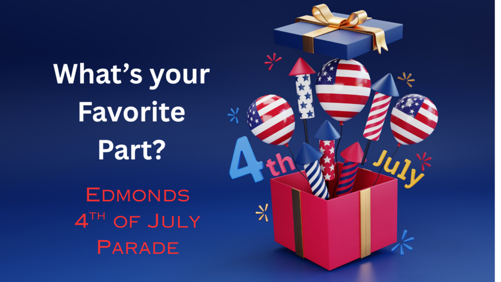 Video coverage of the Edmonds Kind of 4th of July parade - My Edmonds News