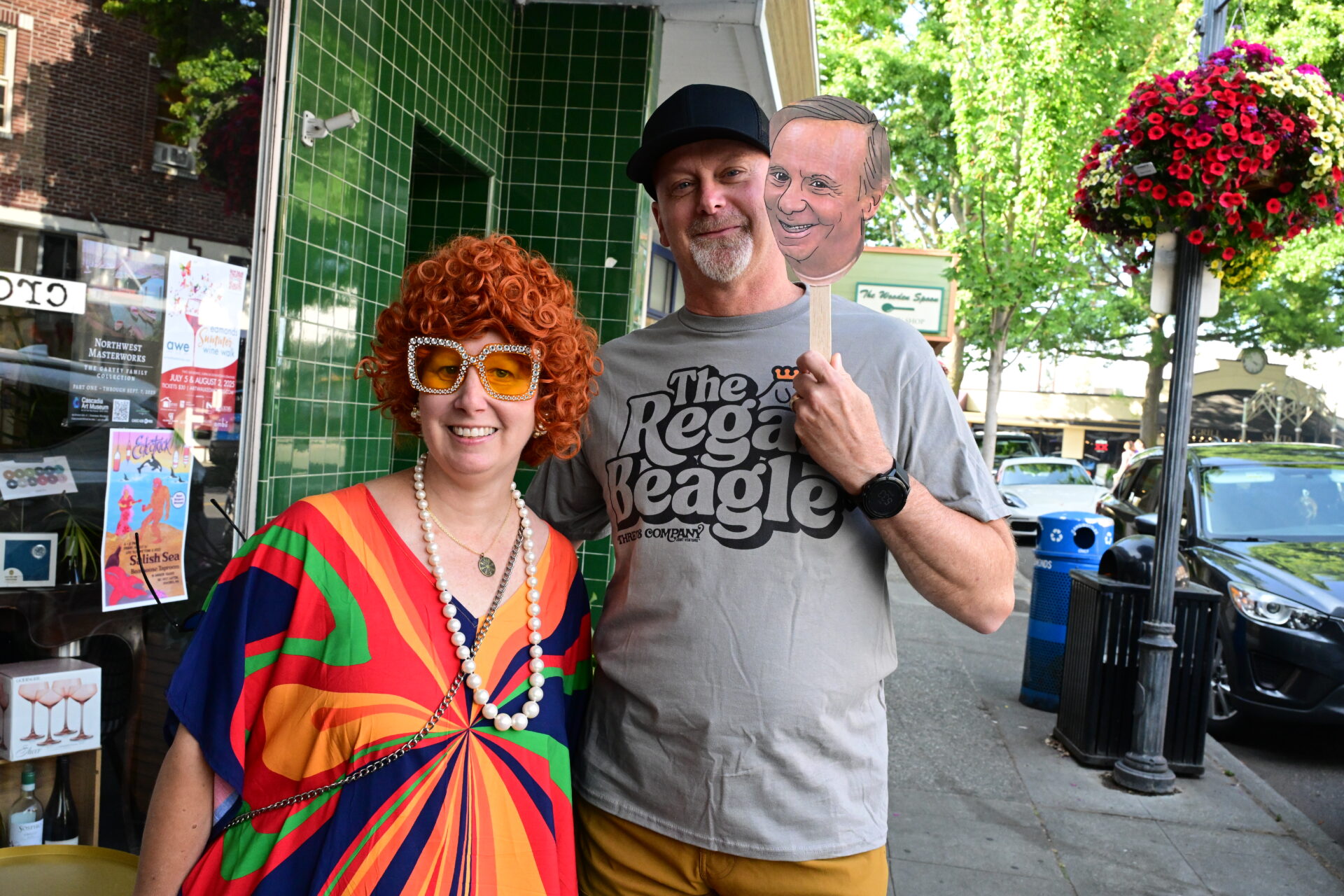 Oh, Helen: Mrs. Ropers romp through downtown Edmonds - My Edmonds News