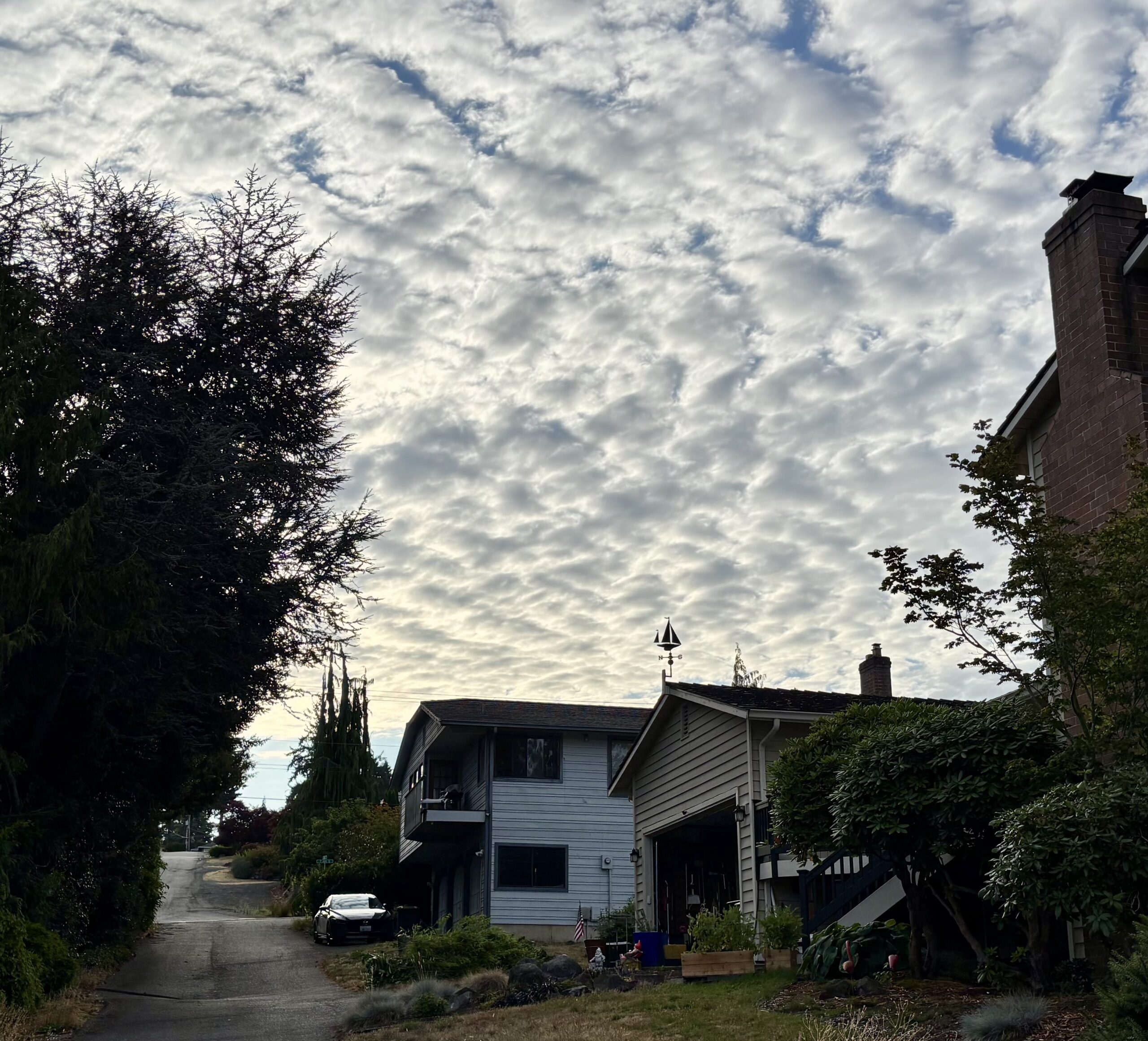 Scene in Edmonds: Around town Monday - with cloud interest - My Edmonds ...