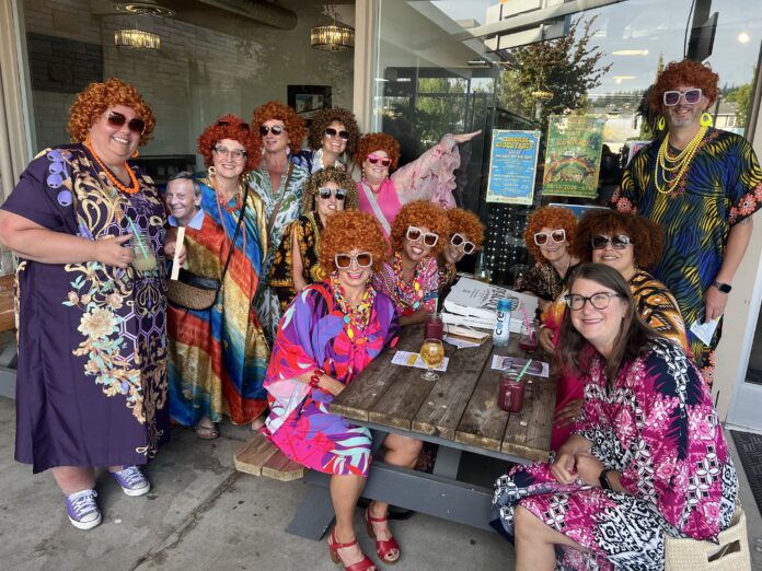 Oh, Helen: Mrs. Ropers romp through downtown Edmonds - My Edmonds News