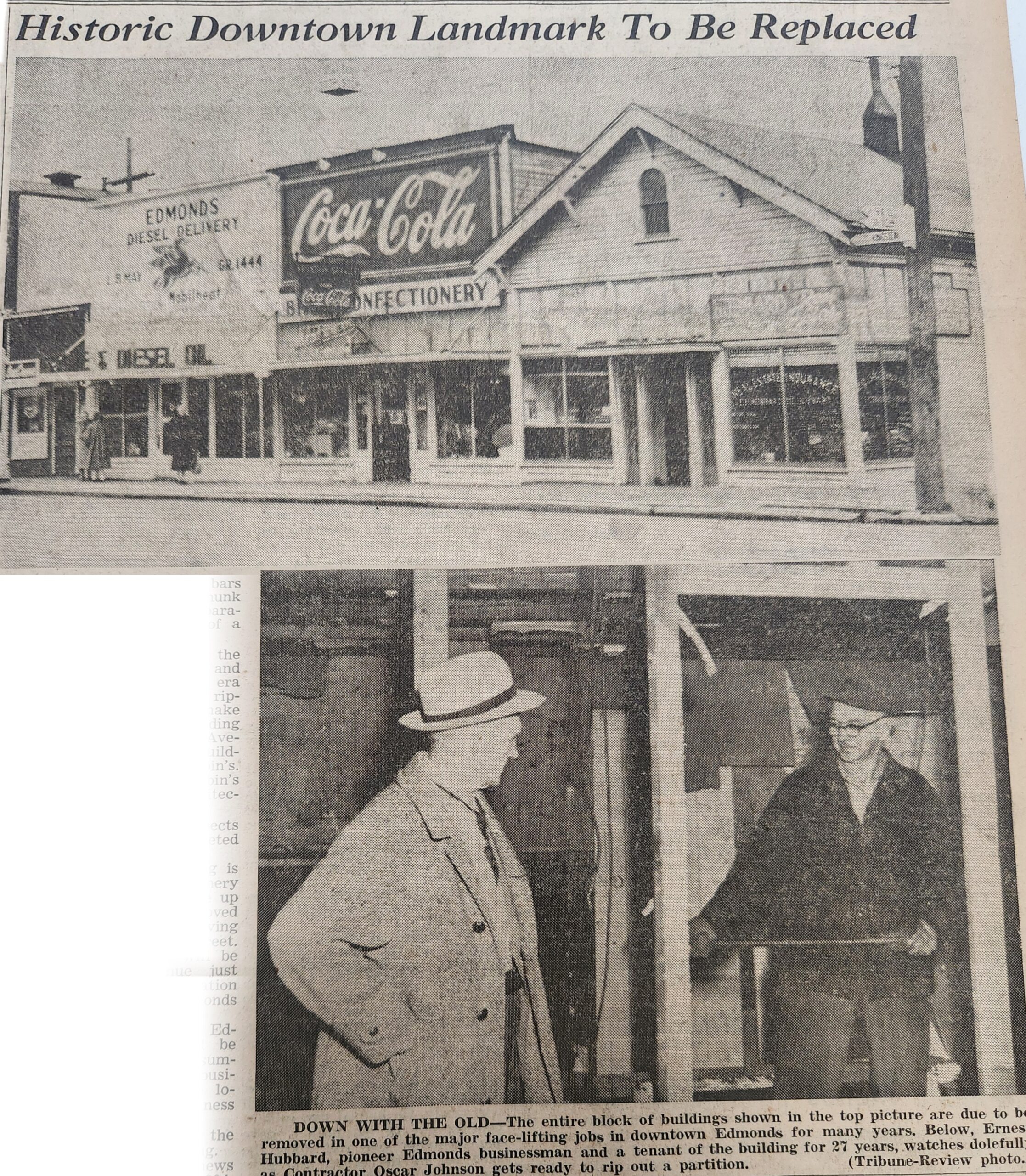 In Days Gone By: Fred Fourtner - Edmonds schoolboy, entrepreneur ...